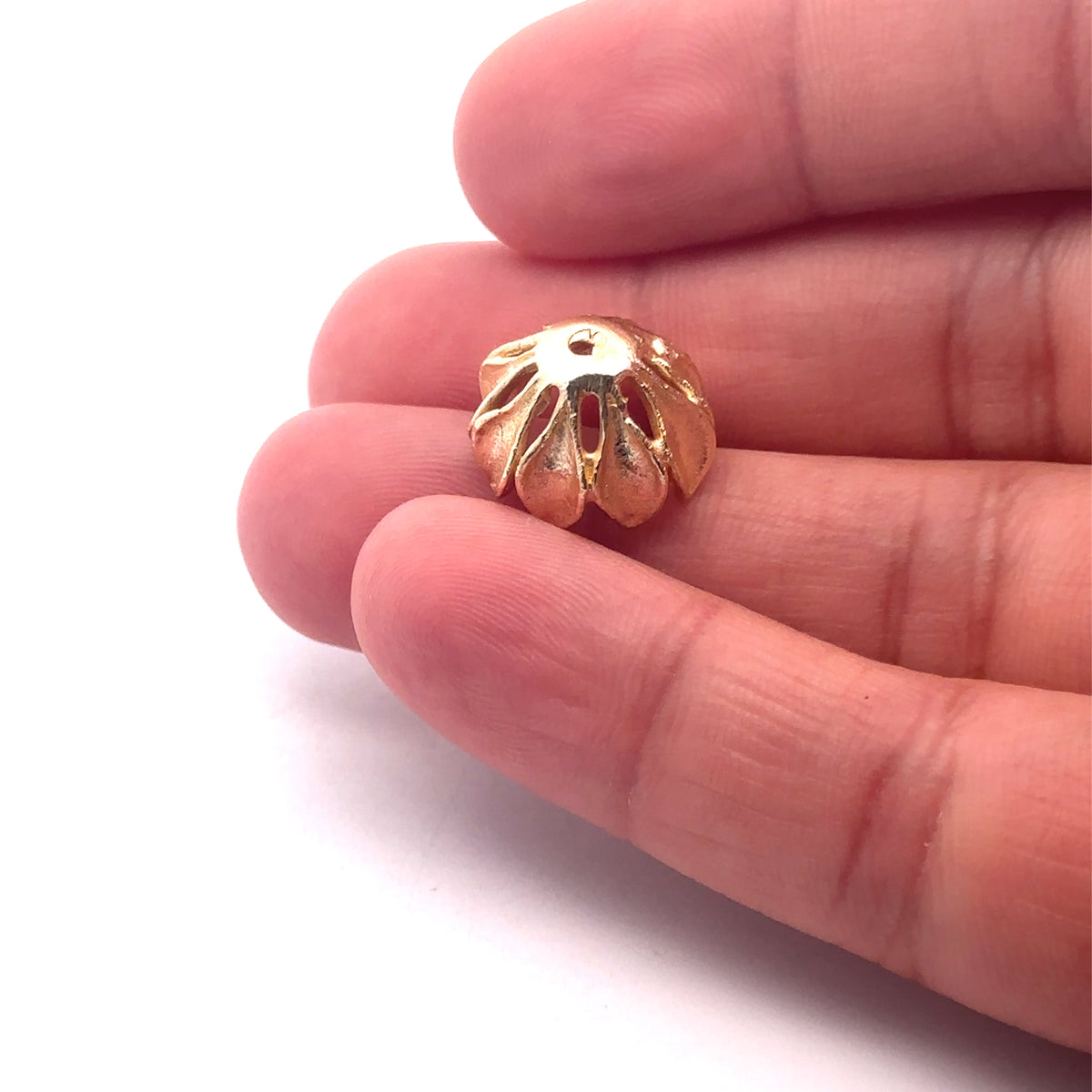 End Caps (Gold Finish And Silver Plated) | Purity Beads – Puritybeads