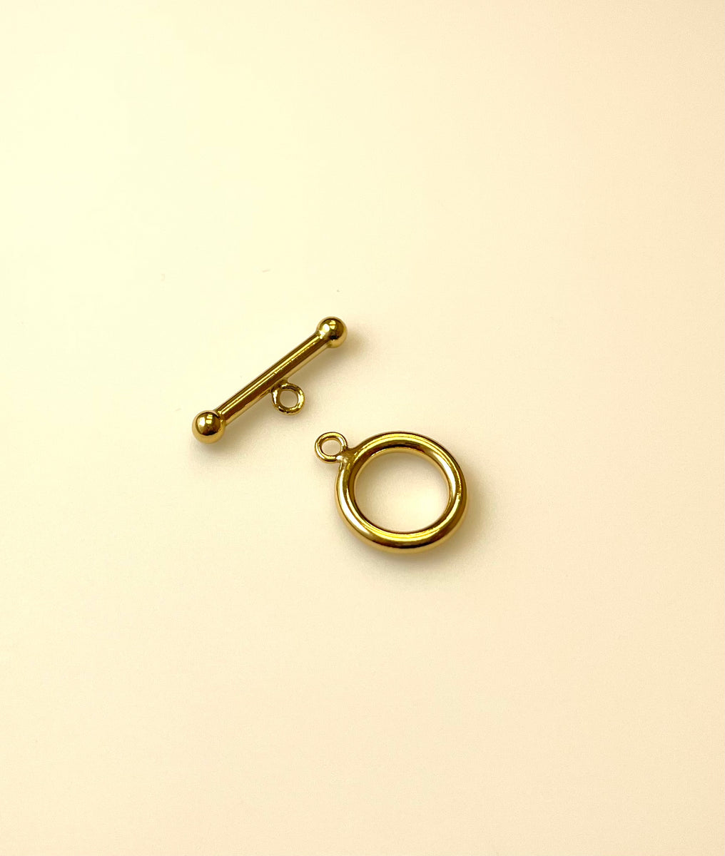 One Set of Toggle 14K Real Gold Filled Toggles | Toggle Size: 12mm | G ...