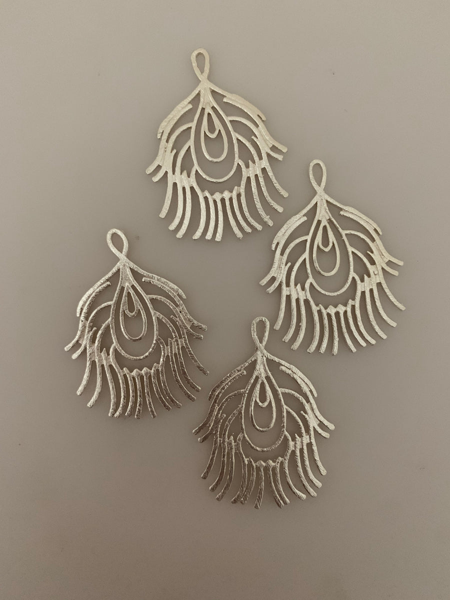 Stylized Pendant (Gold Finished/Silver Plated) | Purity Beads – Puritybeads